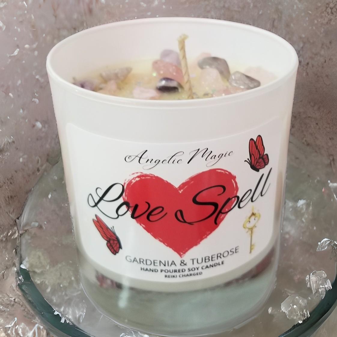 Love Spell Manifestation Candle - Attract Romance & Passion Today ...